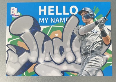 AARON JUDGE 2023 Topps Big League Roll Call Hello My Name Is No. RC-4 ...