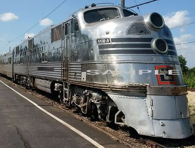 BURLINGTON ROUTE ZEPHYR Railroad PHOTO | eBay