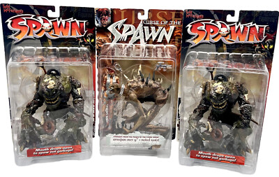 Spawn Action Figures Lot Of 3 Curse Of Spawn Jessica Priest The Heap ...