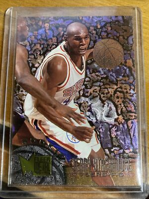 Jerry Stackhouse Rookie Card 76ers Fleer Metal 1995-1996 Basketball ...