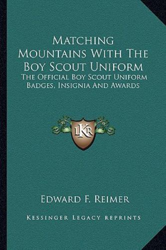 Matching Mountains with the Boy Scout Uniform : The Official Boy Scout ...