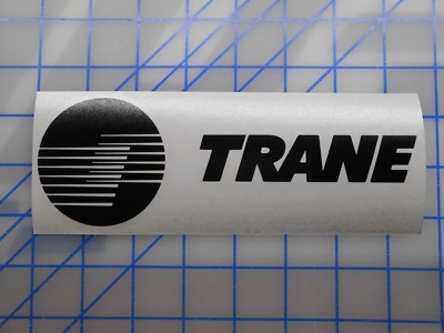 Trane Decal Sticker 3" 5.5" 7.5" 11" Thermostat HVAC Compressor ...
