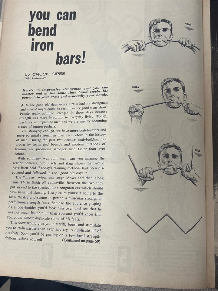 MUSCLE POWER bodybuilding magazine GEORGE EIFERMAN 4-63 (UK) | eBay