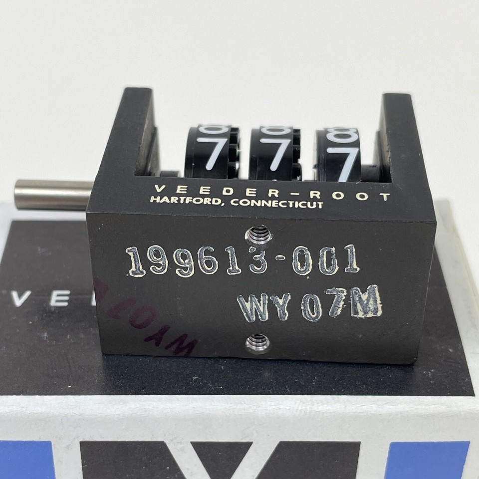 Veeder-Root Counter, 3 digit, Manual 199613 001 | eBay