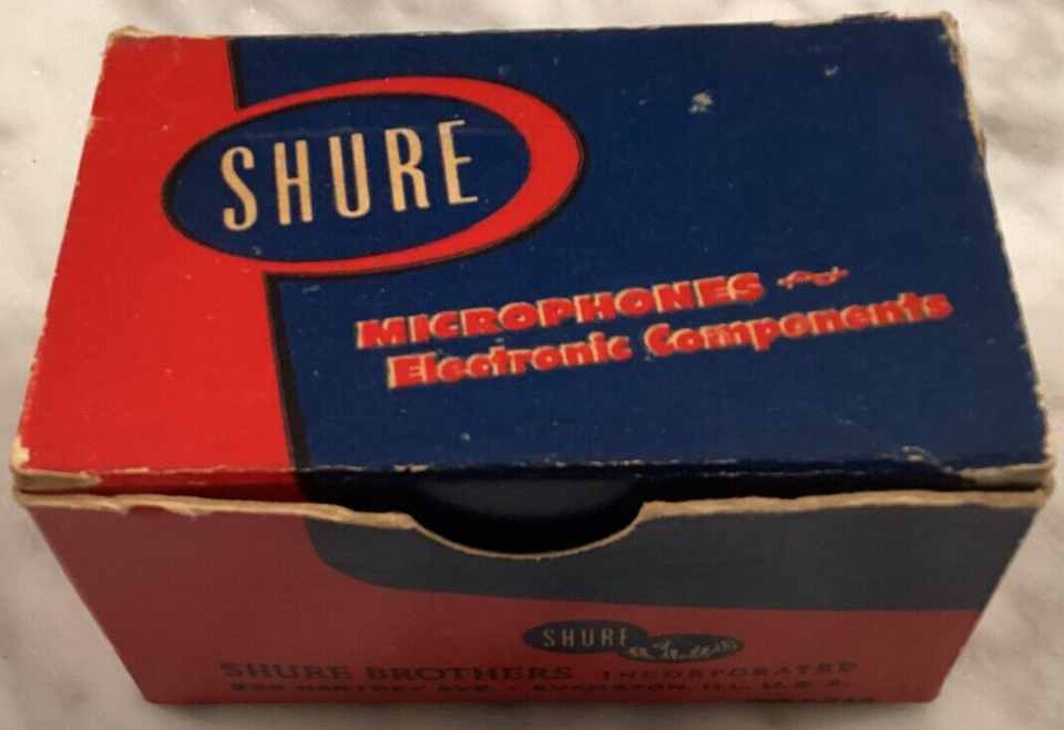 SHURE M3D CARTRIDGE AND GENUINE SHURE N3D STYLUS IN SHURE DISPLAY CASE ...