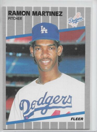 1989 Fleer Ramon Martinez Rookie Card # 67 Los Angeles Dodgers 1.00 ...