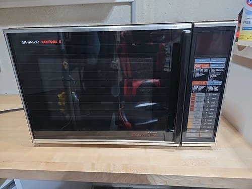 Vintage Sharp Carousel II Convection Microwave Oven R-8580A 1987 Tested ...
