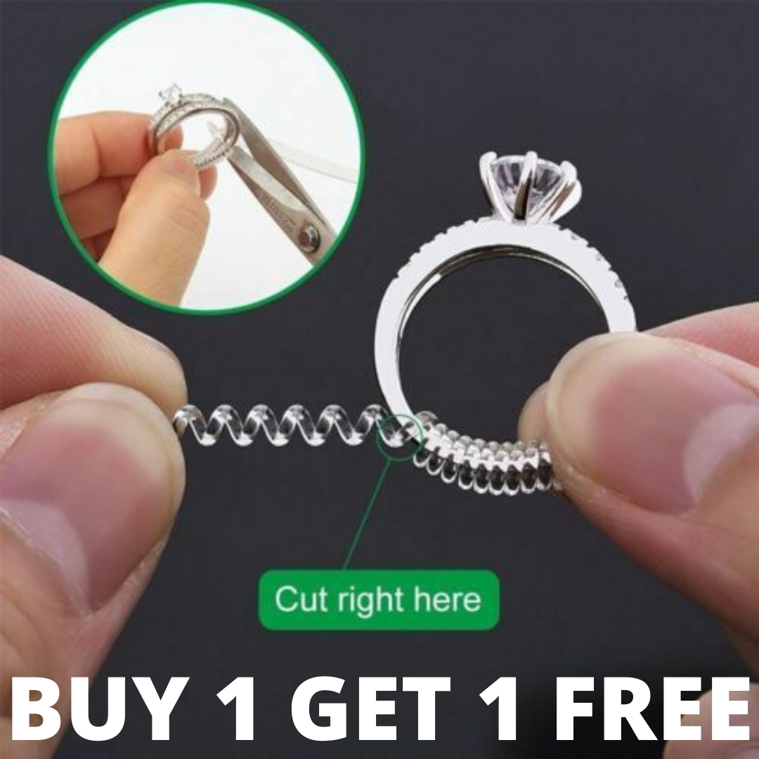 Ring Sizer Wrap Clip Size Reducer - Fits All Rings - 10cm long - Cut to ...