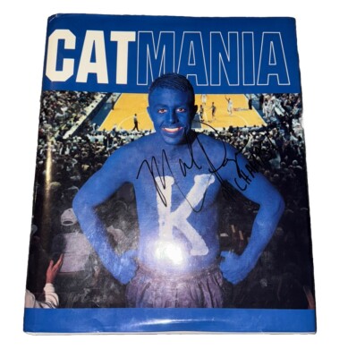 MARK POPE SIGNED KENTUCKY WILDCATS CATMANIA BOOK 96 CHAMPS INSCRIPTION ...