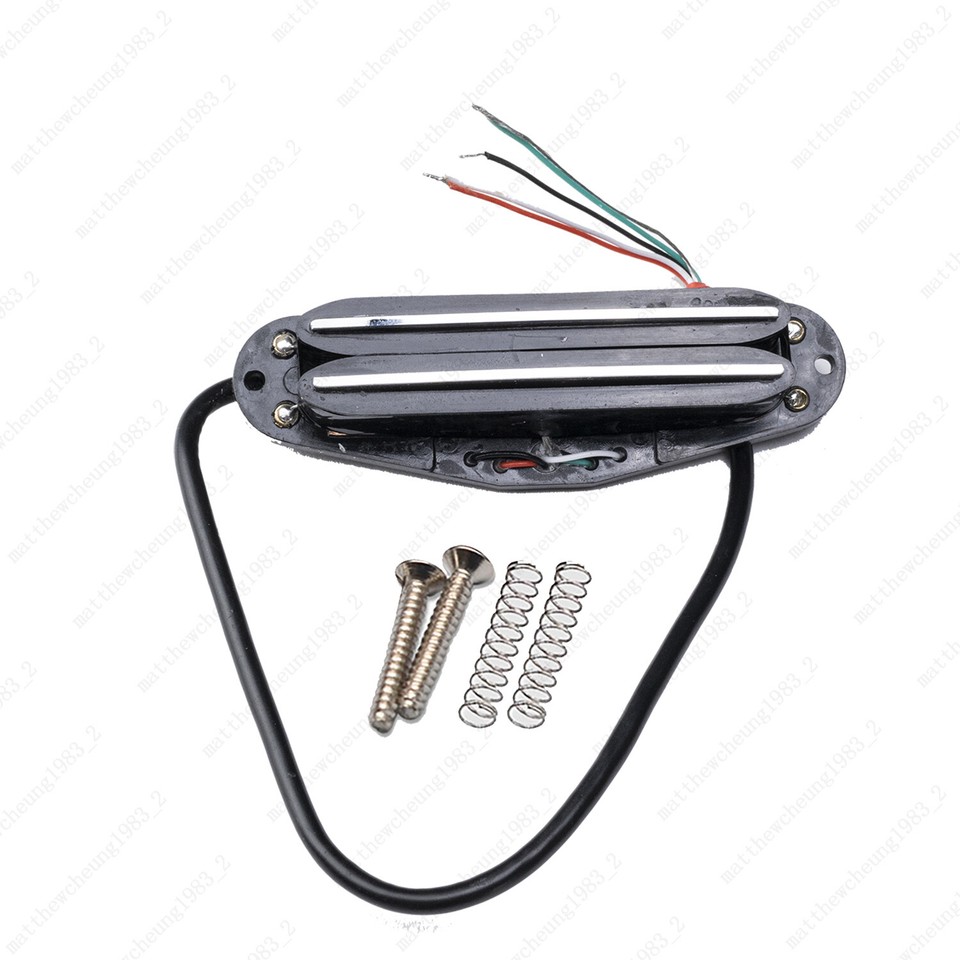 Alnico5 Dual Rails Guitar Pickup Mini Humbucker Pickup For Strat Guitar ...