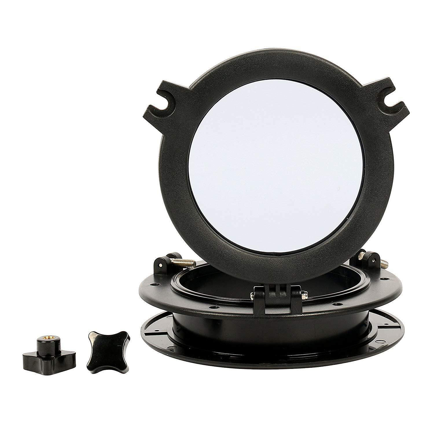 Black & White Portlight Porthole Replacement Window Port Hole ABS ...