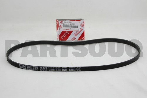 9936481070 Genuine Toyota BELT, V (COOLER COMPRESSOR TO CRANKSHAFT ...