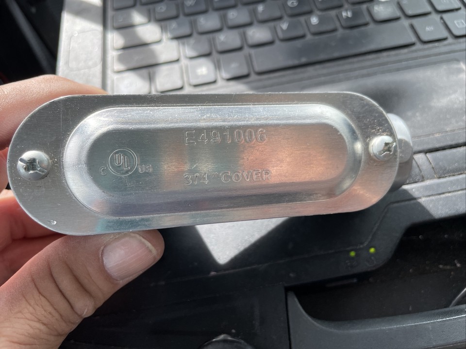 E121488 3/4" LB Conduit Body With Cover CE2 | eBay