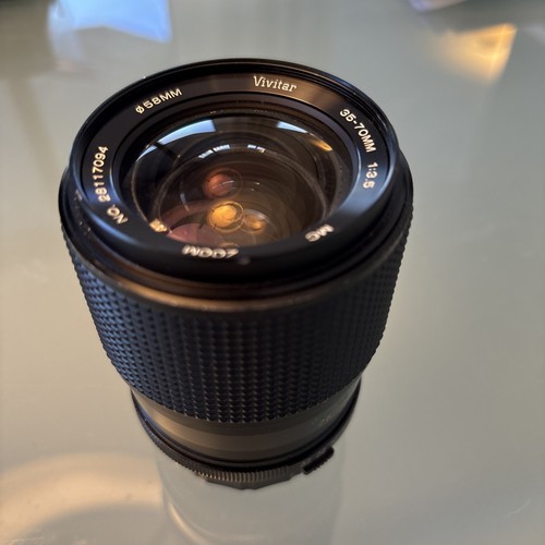 Vivitar 35–70mm f/3.5 MC Zoom Lens – Olympus Mount – Works – Rear Cap ...