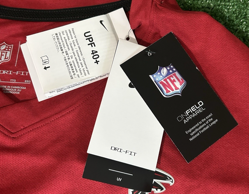 Nike Atlanta Falcons Long Sleeve Poly T-Shirt Size 2XL Dri-Fit On-Field ...