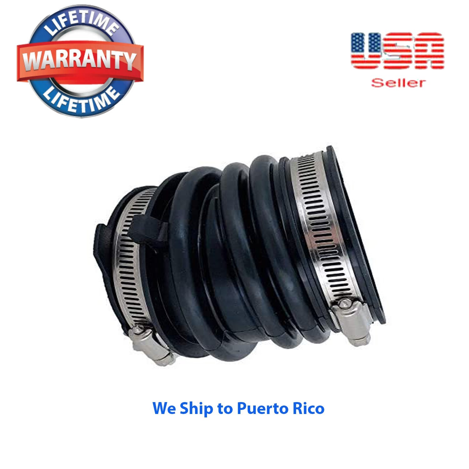 Set 2 Engine Air Intake Hose W/Clamp Resonator Fit:Lexus ES300 ES330 ...