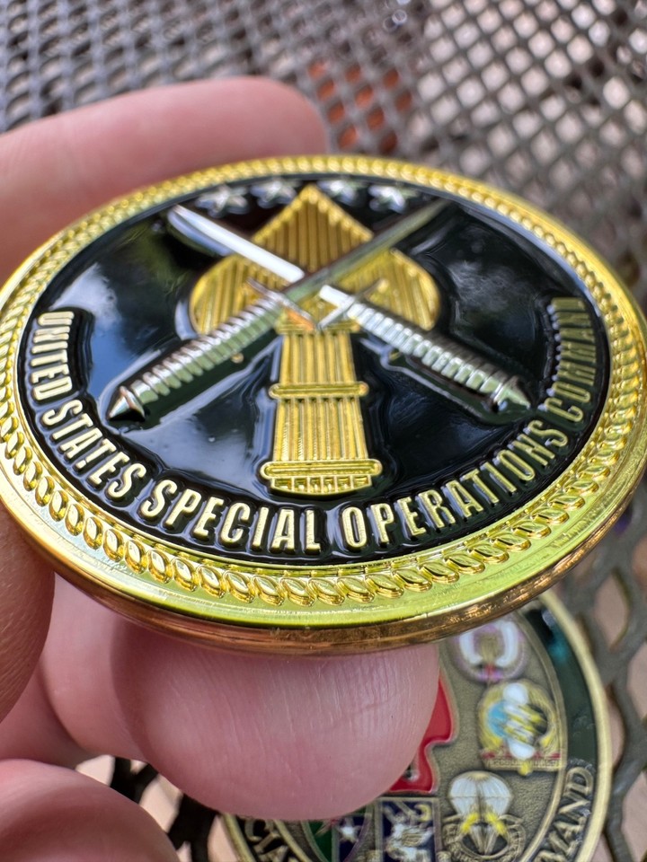 US Special Operations Command Challenge Coin | eBay
