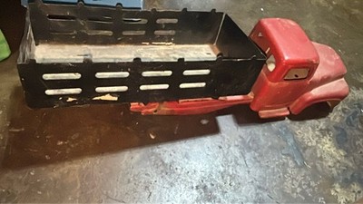 Buddy L Red Marx Stake Truck Pressed Steel Toy No Wheels see pictures ...