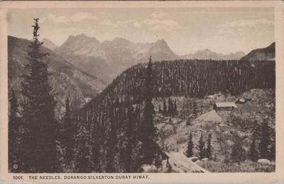 1925 The Needles Durango Silverton Ouray Hiway Colorado Postcard | eBay