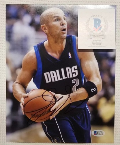 JASON KIDD Signed Autographed DALLAS MAVERICKS 8x10 Photo. BECKETT | eBay