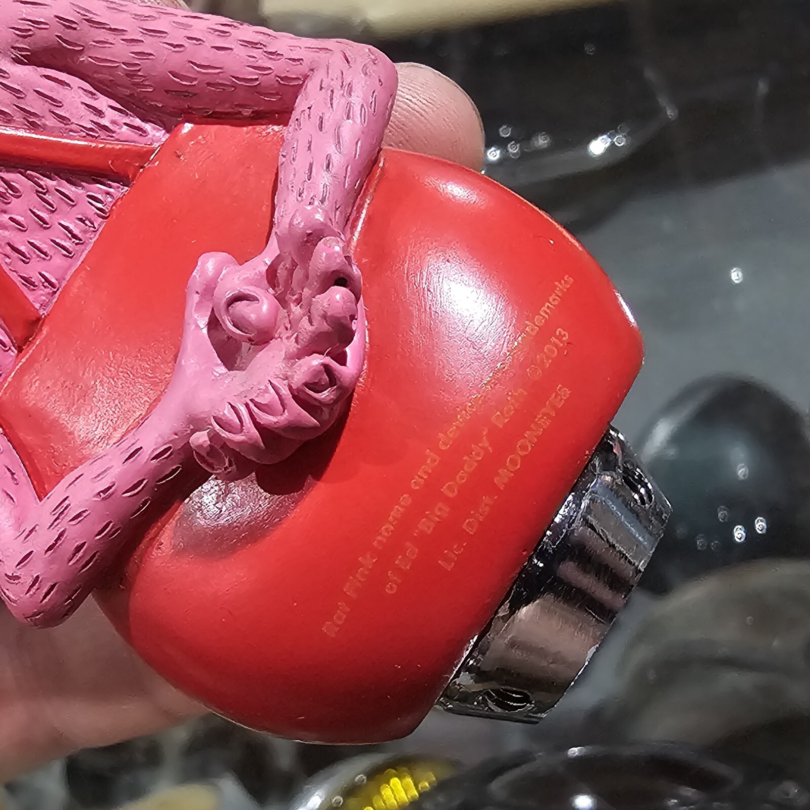 Cast Resin Ed Big Daddy Roth RAT FINK Shift Knob vtg style Hot Rod ...