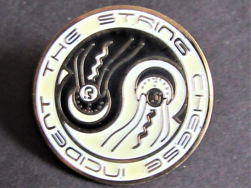 SCI String Cheese Incident lapel pin GOLD Octopus YIN YANG, LE #d ...