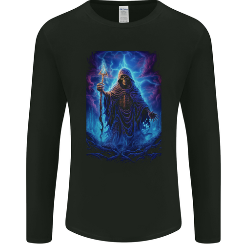Grim Reaper Domain Mens Long Sleeve T-Shirt | eBay Australia