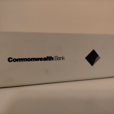 Commonwealth Bank Teller Card Holder | eBay Australia