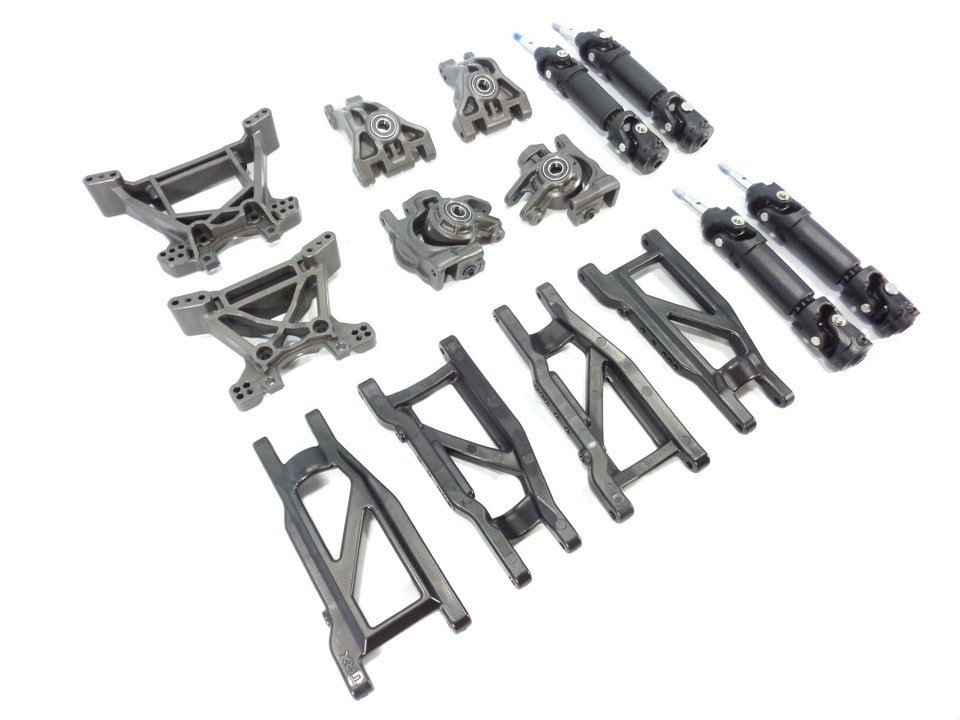 Traxxas Extreme Heavy Duty Suspension Kit Slash Rustler Stampede Hoss ...