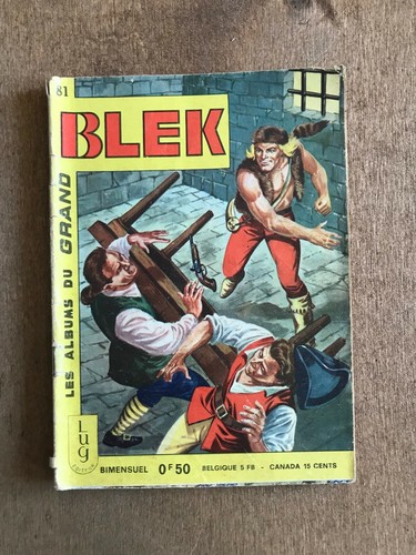 Bande dessinée ancienne Les albums du grand Blek numéro 81 | eBay