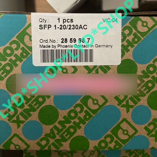 1PC NEW Phoenix Filter Surge Protection Device SFP 1-20/230AC 2859987 ...
