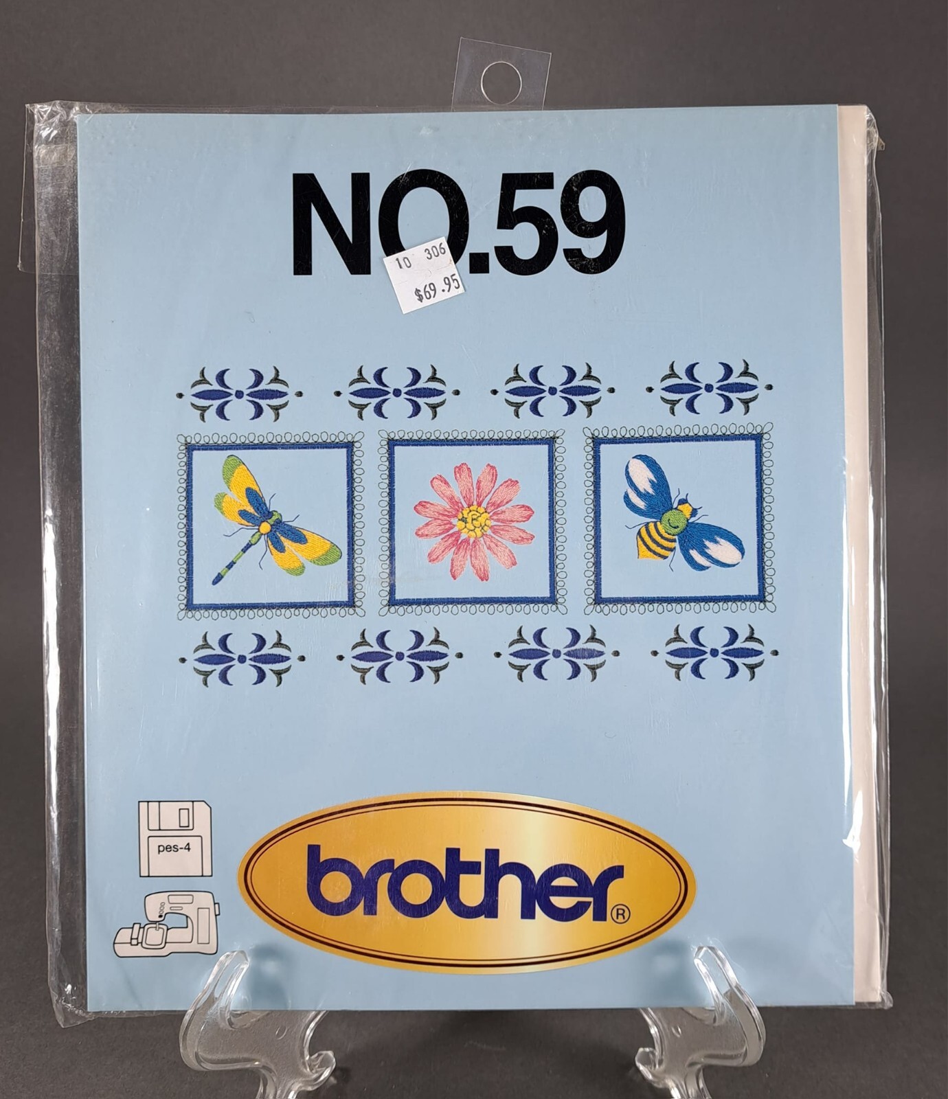 Brother Embroidery Floppy Disk No. 59 Blouse Embellishment NEW Babylock ...