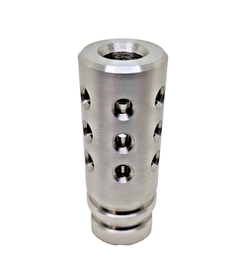 11/16-24 45/70 Stainless Steel 2.25 Inch Muzzle Brake Compensator | eBay