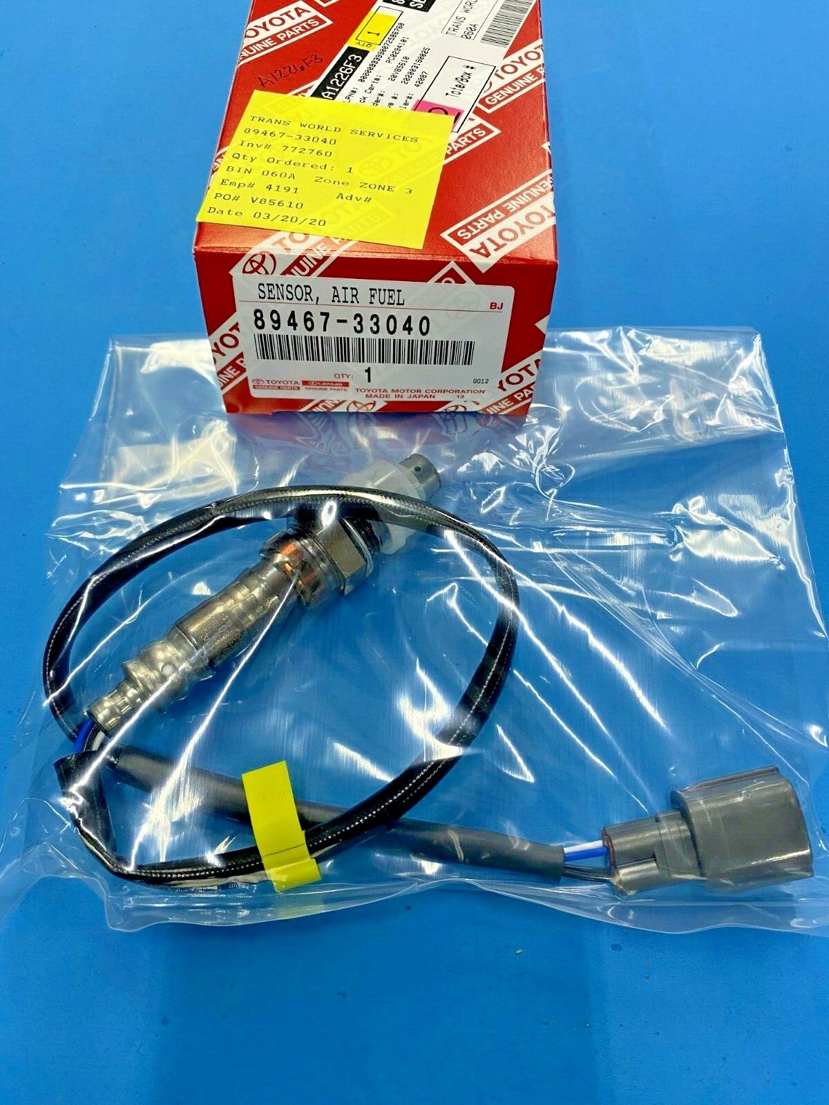 Genuine Toyota Camry 01-04- & Solara 01-03 Sensor, Air Fuel Ratio 89467 ...