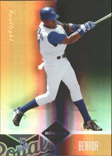 2004 Leaf Limited - Spotlight Bronze #8 Angel Berroa /100 for sale ...