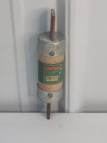 BUSSMANN FUSETRON FRN 125- 125AMP, 250V, TIME DELAY, CLASS K5 FUSE a8 ...