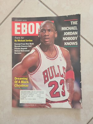1993, Michael Jordan, "EBONY" Magazine (Scarce / Vintage) | eBay