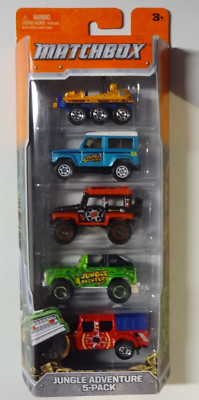 2011 MATCHBOX - JUNGLE ADVENTURE 5-PACK SET- (C1817) VHTF | eBay