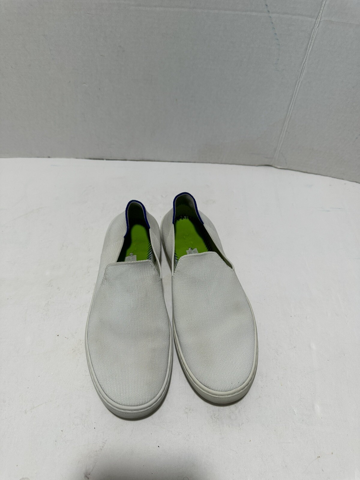 Rothys The Sneaker Classic White Slip On Sneakers S… - Gem