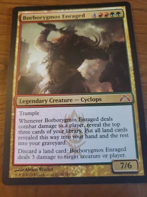 Borborygmos Enraged - Gatecrash - MTG - Magic the Gathering | eBay