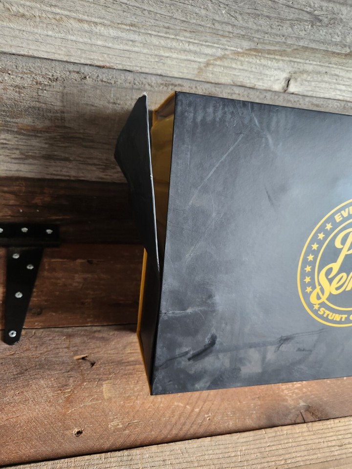 Evel Knievel Pro Series BLACK Stunt Cycle RARE LIMITED EDT DISCONTINUED ...