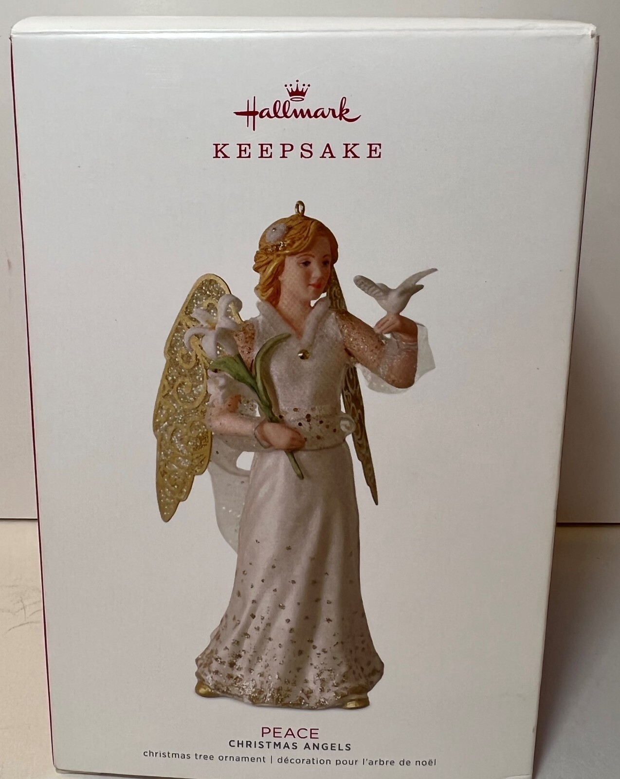 2018 HALLMARK CHRISTMAS ANGELS - PEACE - 1ST IN SERIES KEEPSAKE ...