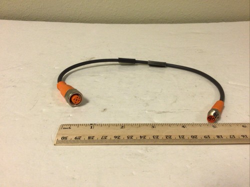 NEW, IFM EVC295 50V AC/60V DC PUR-CABLE M8/M12, MALE/FEMALE CONNECTOR, FREE SHIP | eBay