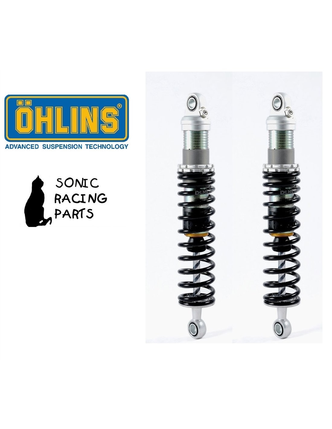 HD 216 OHLINS 2 x SHOCK ABSORBER HARLEY DAVIDSON DYNA WIDE GLIDE FXDWG ...