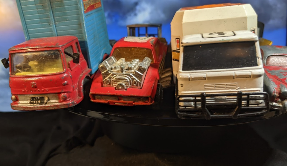 Vintage Corgi / MB Toys Bundle Job Lot. Eight Models 90-120mm As Shown ...