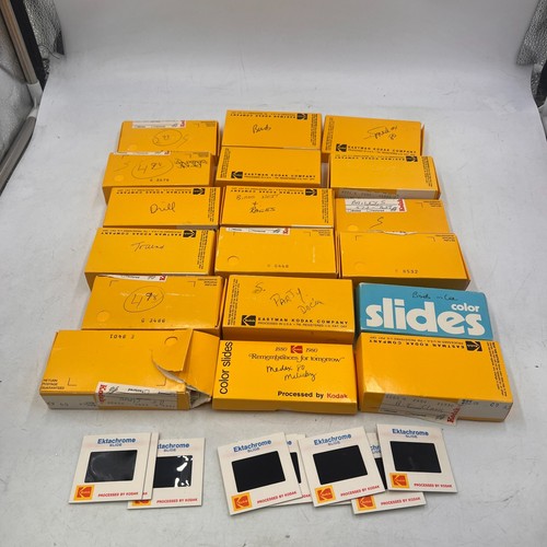 Vtg 1950s–70s Kodachrome Ektachrome 35mm Slide Lot Trains Military ...