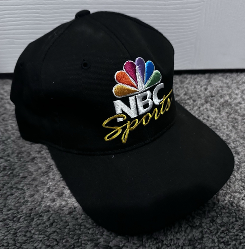 Vintage NBC Sports Starter Snapback Hat Black The Right Hat Embroidered ...