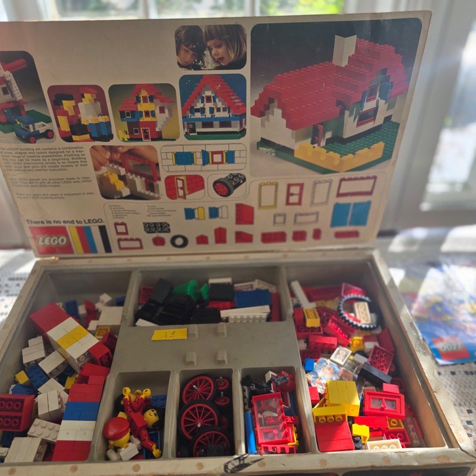 Vintage LEGO Building Set #135 1970s 70s 1975 Collectible Original Box ...