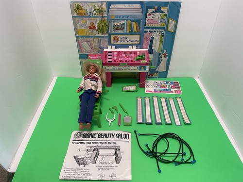 KENNER BIONIC WOMAN JAMIE SOMMERS WITH BIONIC BEAUTY SALON VINTAGE 1976 ...