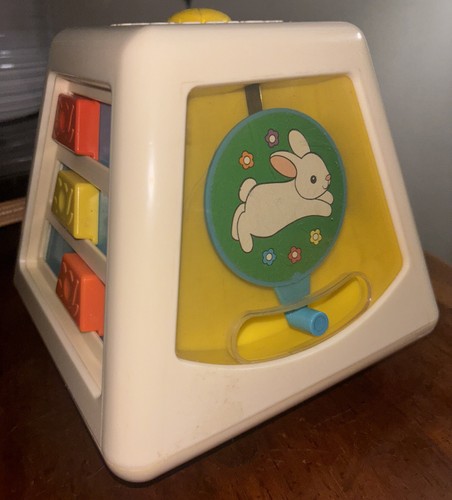 Fisher Price Baby Toy Turn And Learn Spinning Activity #156 Vintage ...